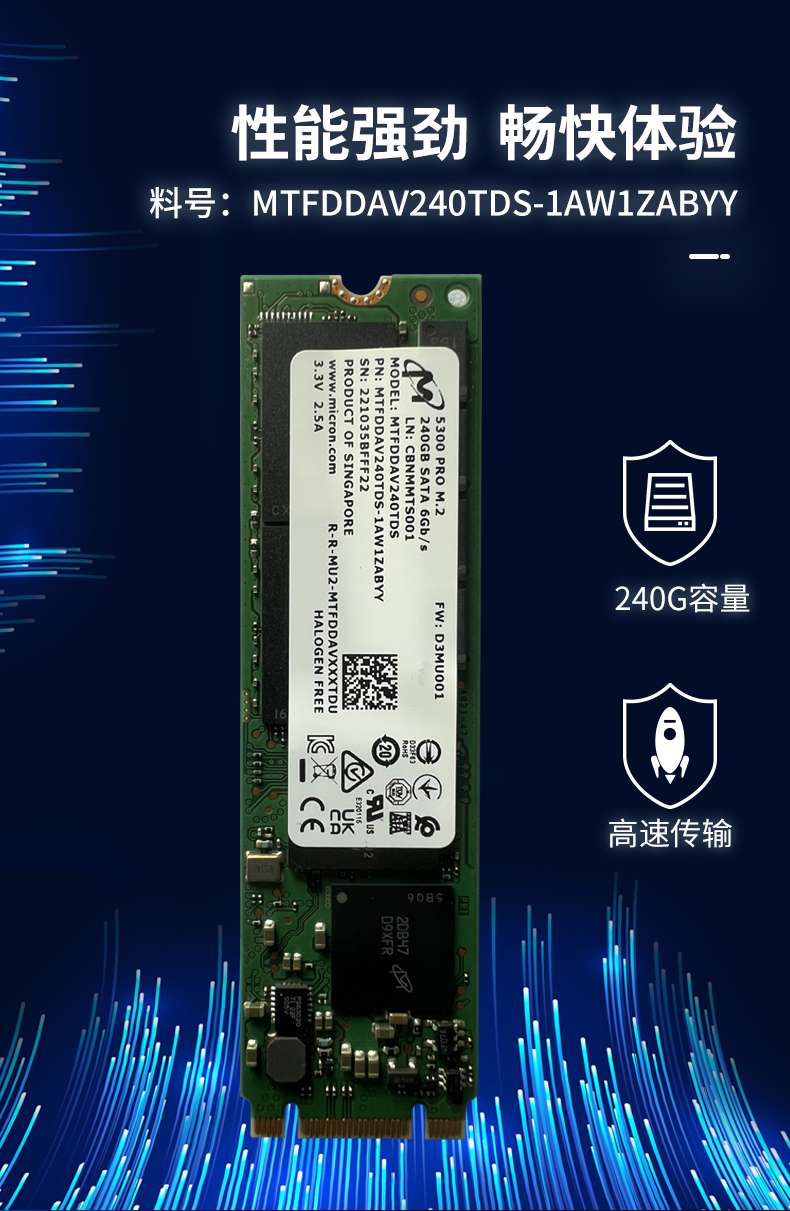 5300 PRO 240G M.2 2280 NGFF - 北京悦迈善科贸有限公司-企业级固态硬盘SSD|服务器内存|数据线|转接卡